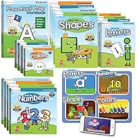 Preschool Prep Pack: Meet the Letters Numbers, Shapes & Colors BIG SET ...