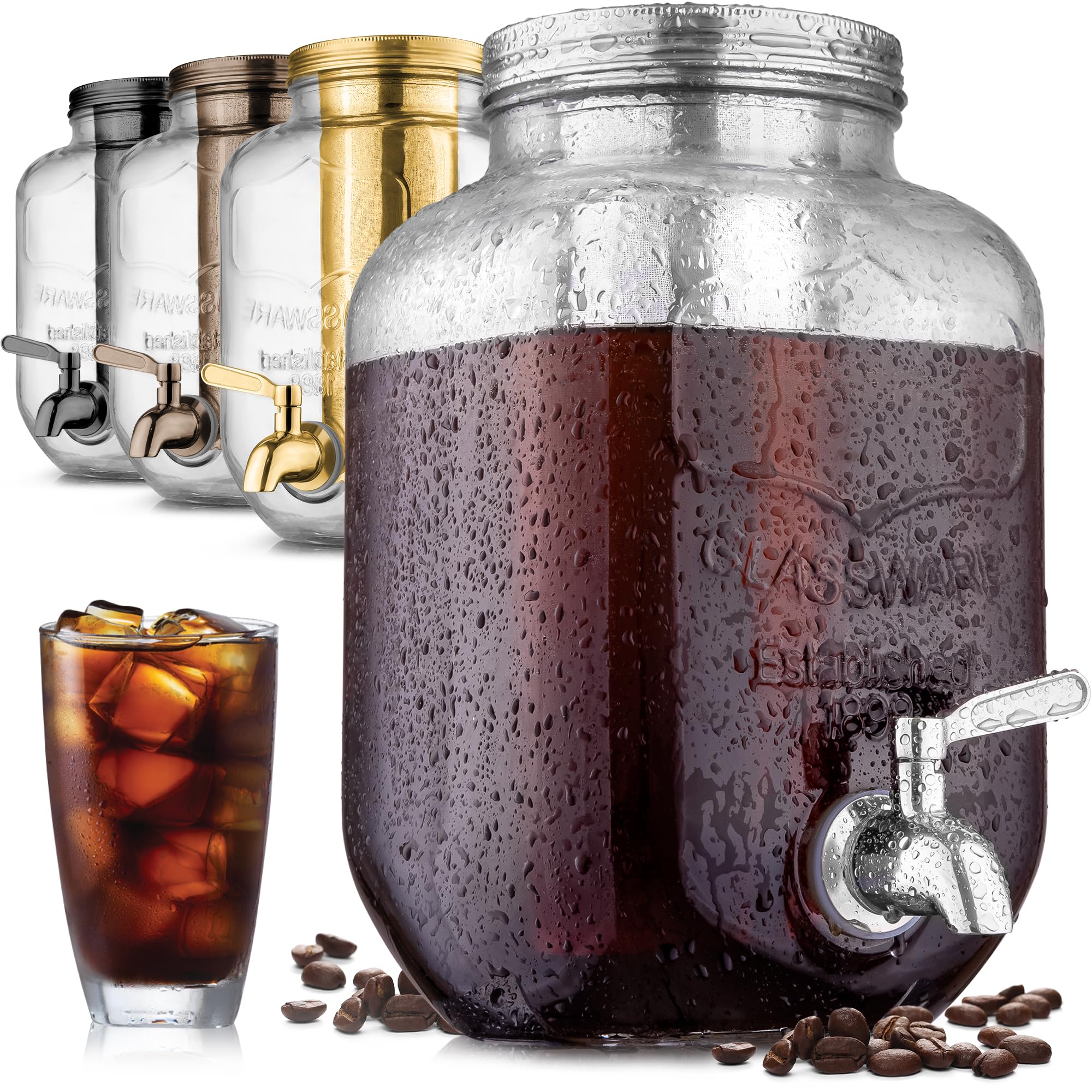 Mua Zulay Kitchen 1 Gallon Cold Brew Coffee Maker - Large Iced Tea ...