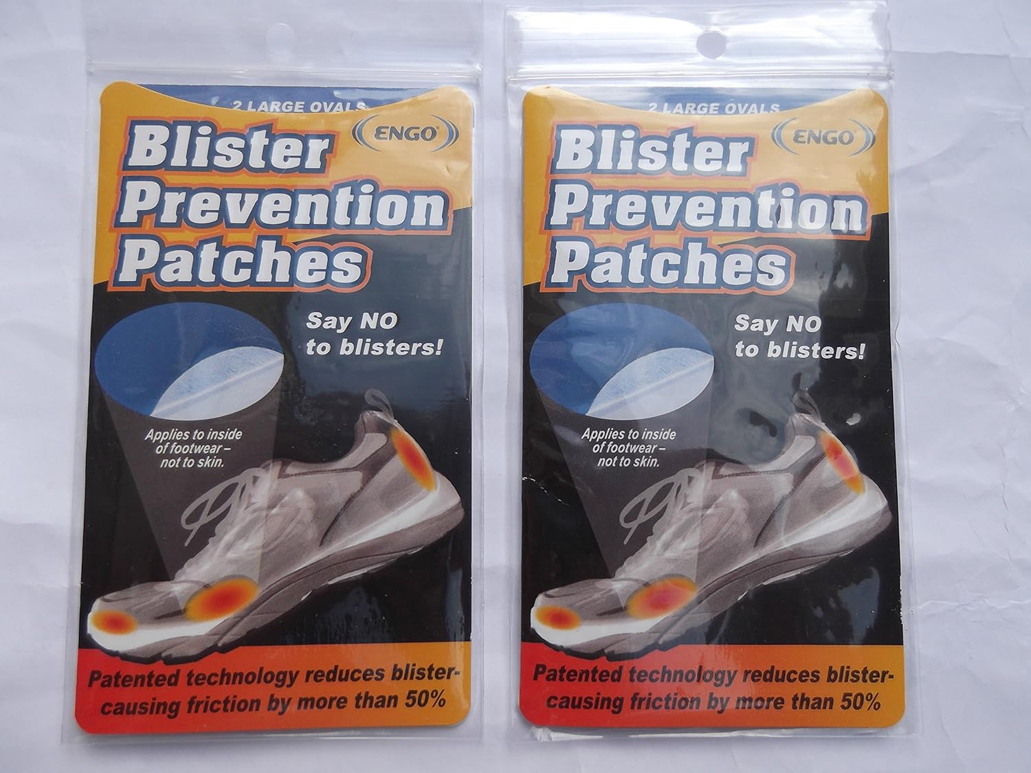 ENGO Blister Prevention Patches x 4 Large Ovals: Amazon.co.uk: Health ...
