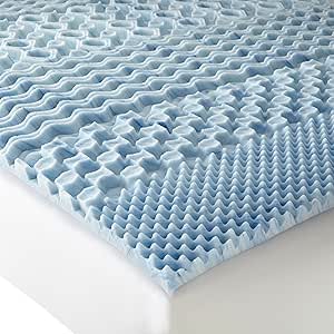 Amazon.com: SleepBetter Isotonic TheraPure 7 Zone Mattress Topper, Twin ...