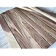 Amazon.com: 6 Pack of 3/4 x 2 x 24 Inch Sappy Walnut Lumber Boards for ...