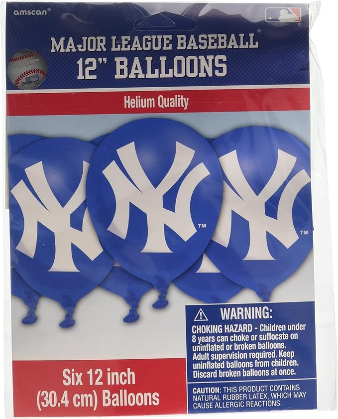 Amazon.com: amscan New York Yankees Major League Baseball Collection ...