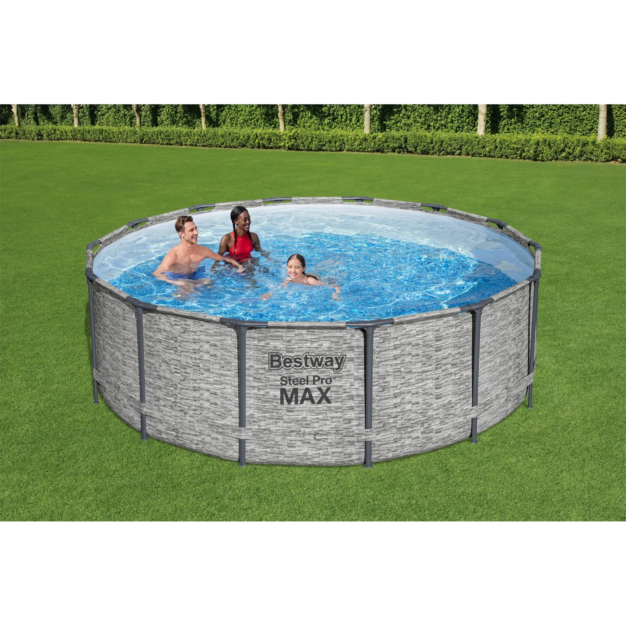 Mua Bestway Steel Pro MAX 14 Foot x 48 Inch Round Metal Frame Above ...