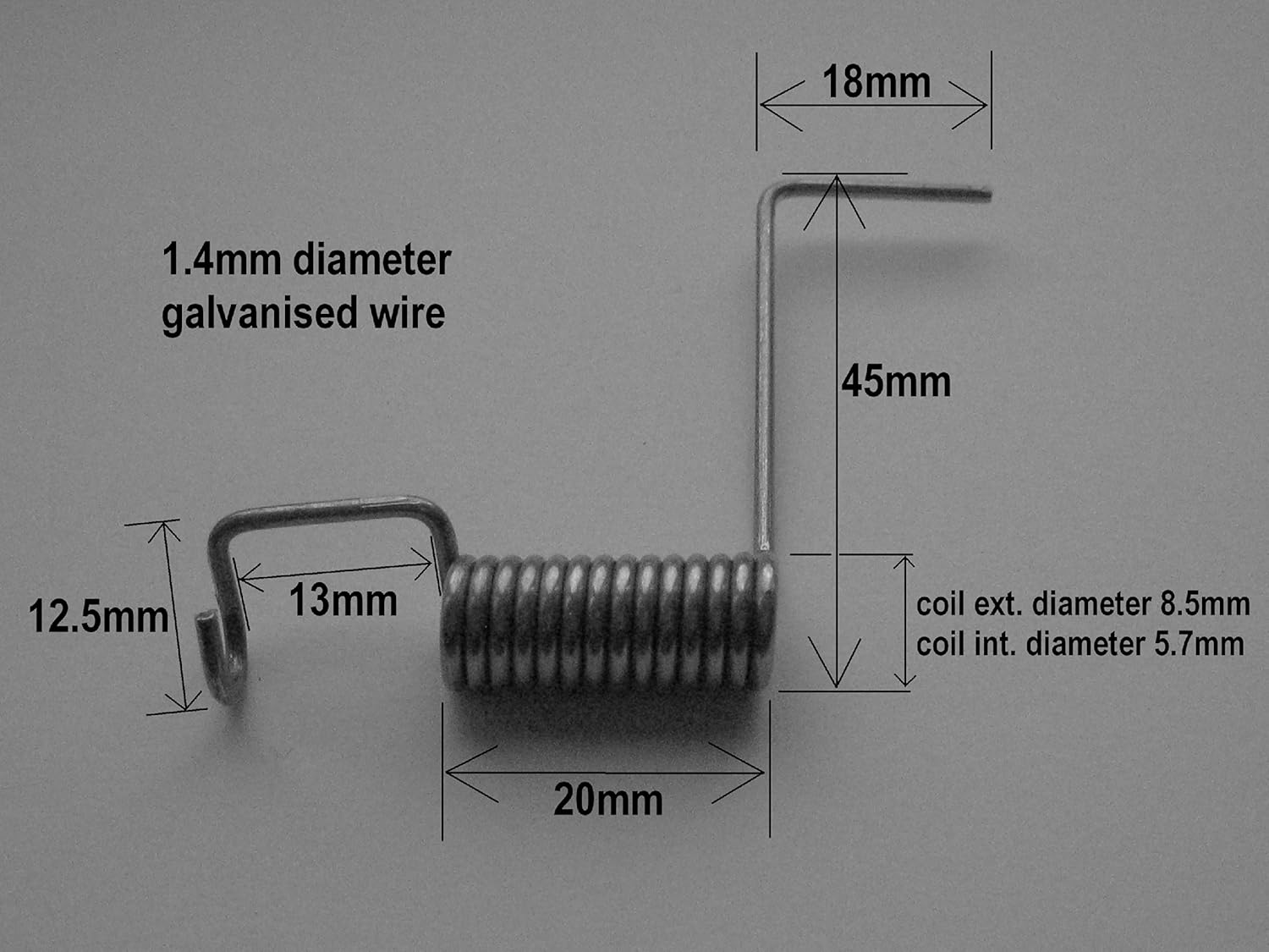 Letter Plate/Letterbox Springs for Traditional Letterboxes (pack of 2 ...