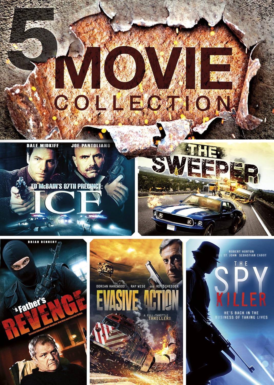 5-Movie Action Collection 3 DVD Region 1 US Import NTSC: Amazon.co.uk ...