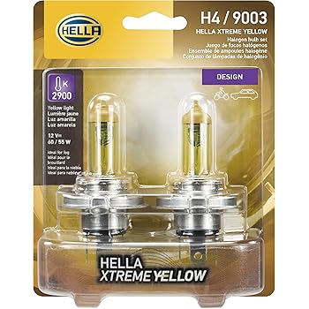 Amazon.com: Nokya Arctic Yellow H4 Headlight Bulb (Stage 1): Automotive