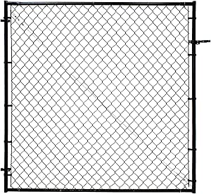 Amazon.com: Fit-Right 6'H Adjustable Chain Link Gate Kit, Square Corner ...