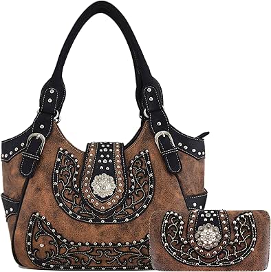 Western Style Cowgirl Belts Buckle Country Purse Crossbody Handbags ...