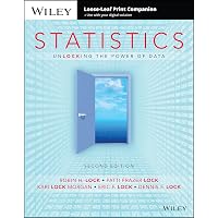 Amazon.com: Statistics: Unlocking the Power of Data: 9781119682165 ...
