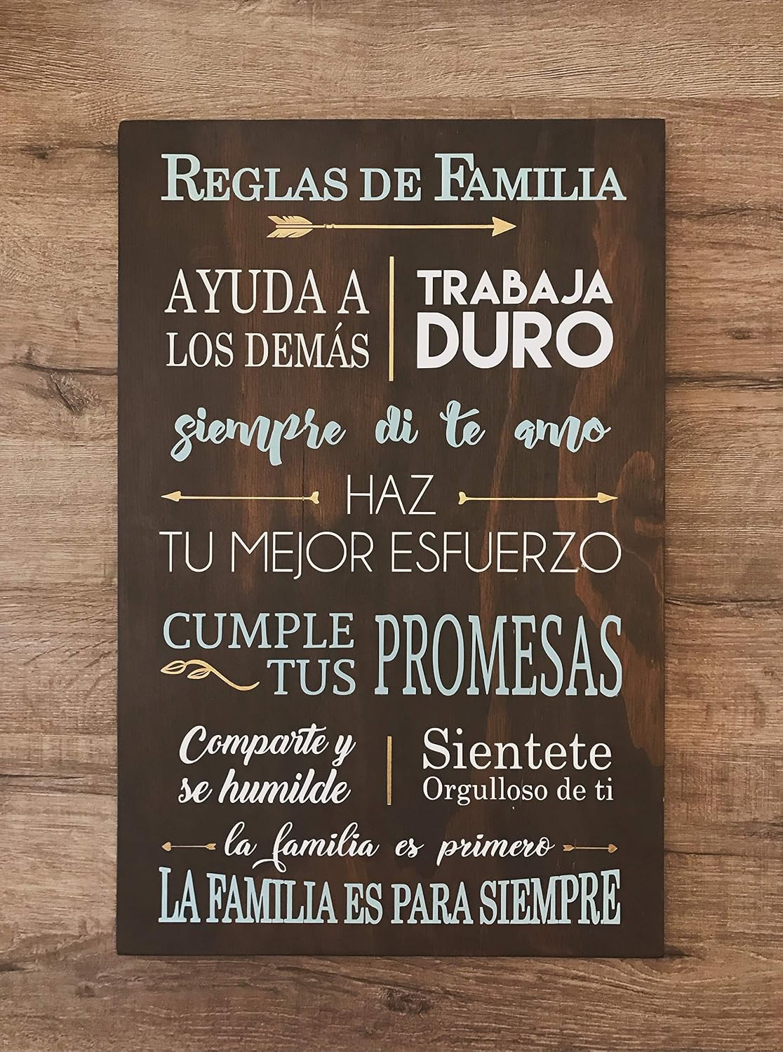 Reglas de Familia: Amazon.com.mx: Handmade