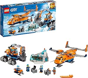 Amazon.com: LEGO City Arctic Supply Plane 60196 Building Kit (707 ...