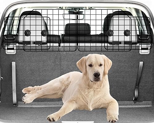 38-63.4 Inches Dog Car Barrier for SUVs, Van, Vehicles, Adjustable ...