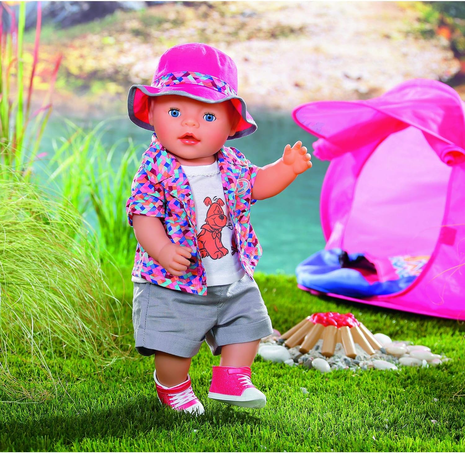 Baby Born Play and Fun Deluxe Camping Outfit – BigaMart