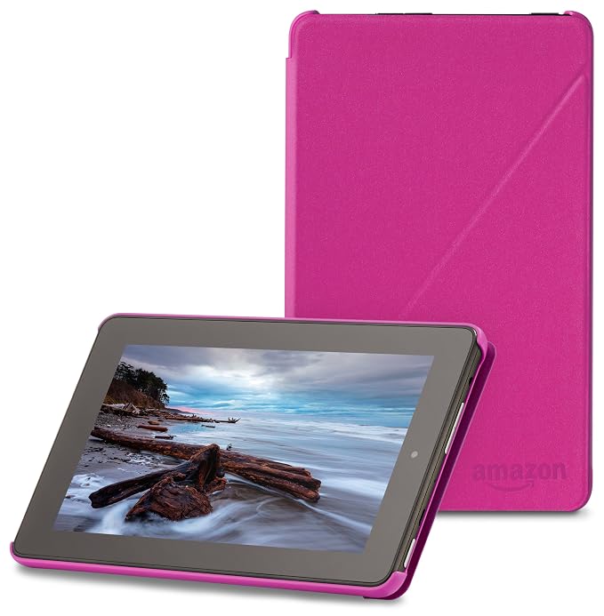 Amazon Fire Case (7" Tablet, 5th Generation - 2015 release), Magenta ...