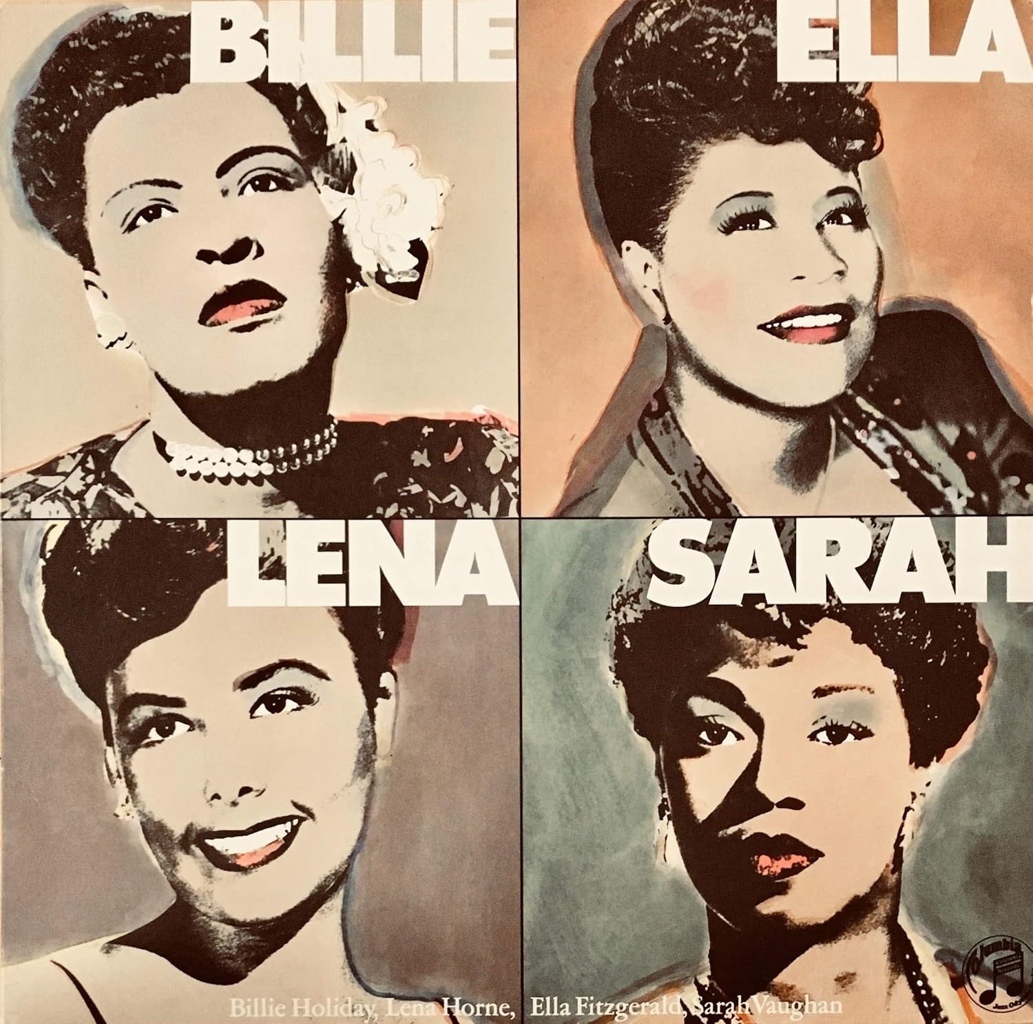 Billie Holiday, Ella Fitzgerald, Lena Horne, Sarah Vaughan - Billie ...