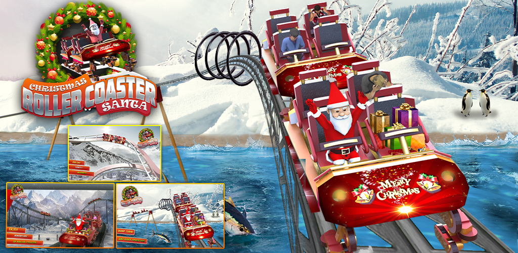 Amazon.com: Christmas Santa Roller Coaster Adventure Sim 2018: Appstore ...