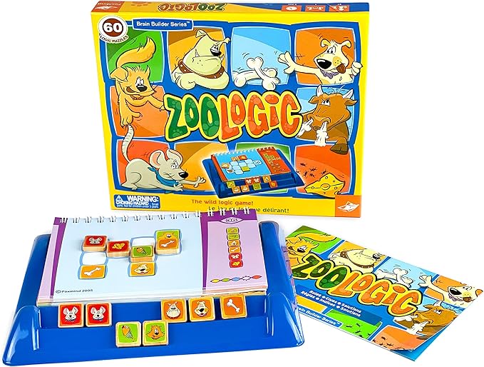 Zoologic Logic Puzzle Game, Board Games - Amazon Canada
