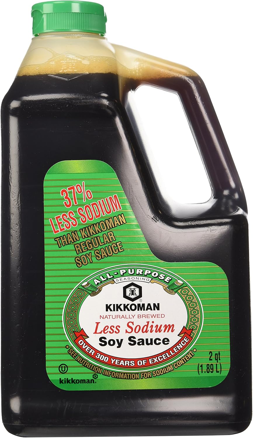 Kikkoman Lite Soy Sauce, 64-Ounce Bottle (Pack of 1): Amazon.ca: Grocery