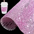 Amazon.com: FULZTEY Bling Rhinestone Stickers Self Adhesive Light Pink ...