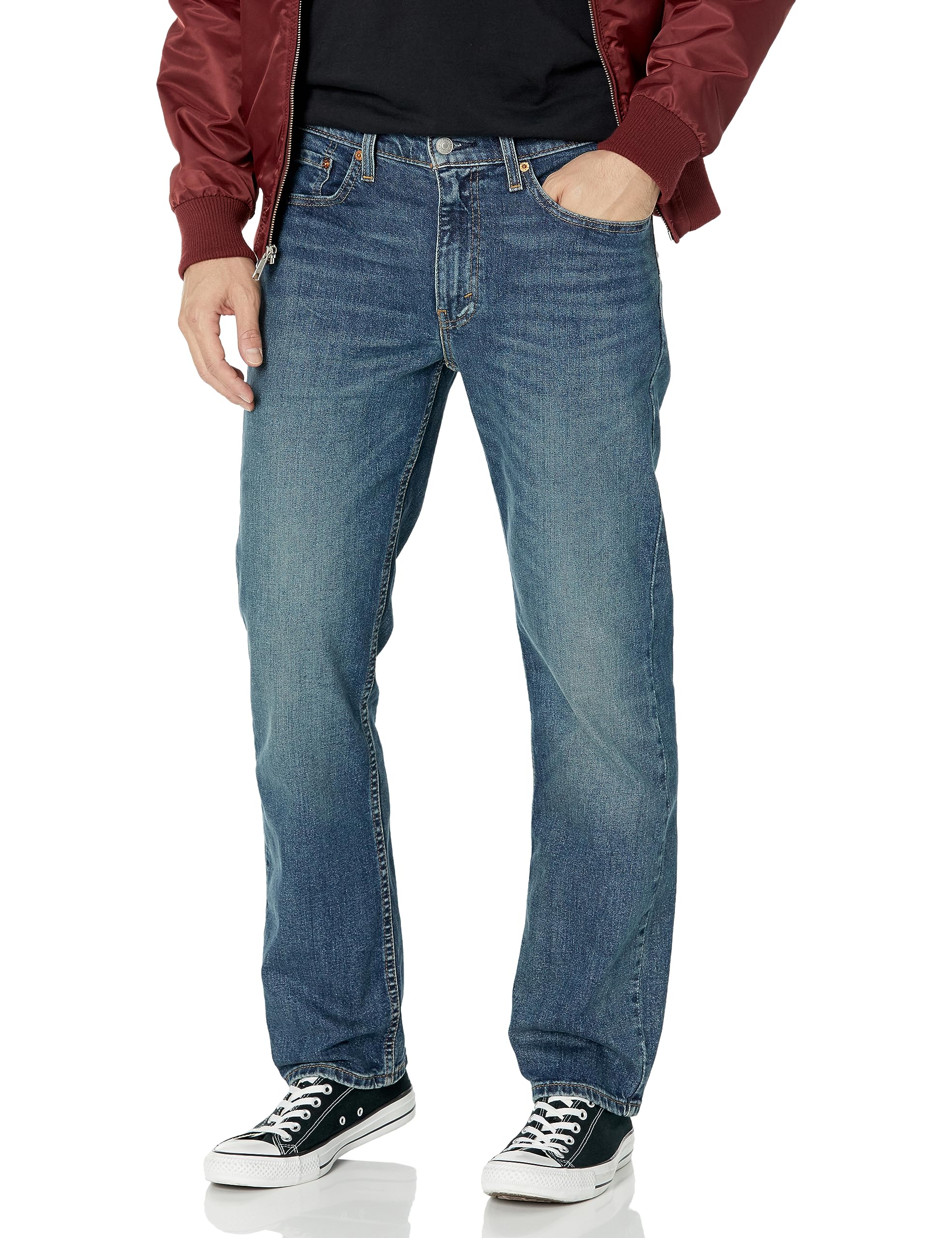 Levi's Men's 514 Straight Fit Cut Jeans (Seasonal), Loud Opinions, 38W ...