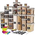 Amazon.com: LARGEST Set of 52 Pc Food Storage Containers (26 Container ...