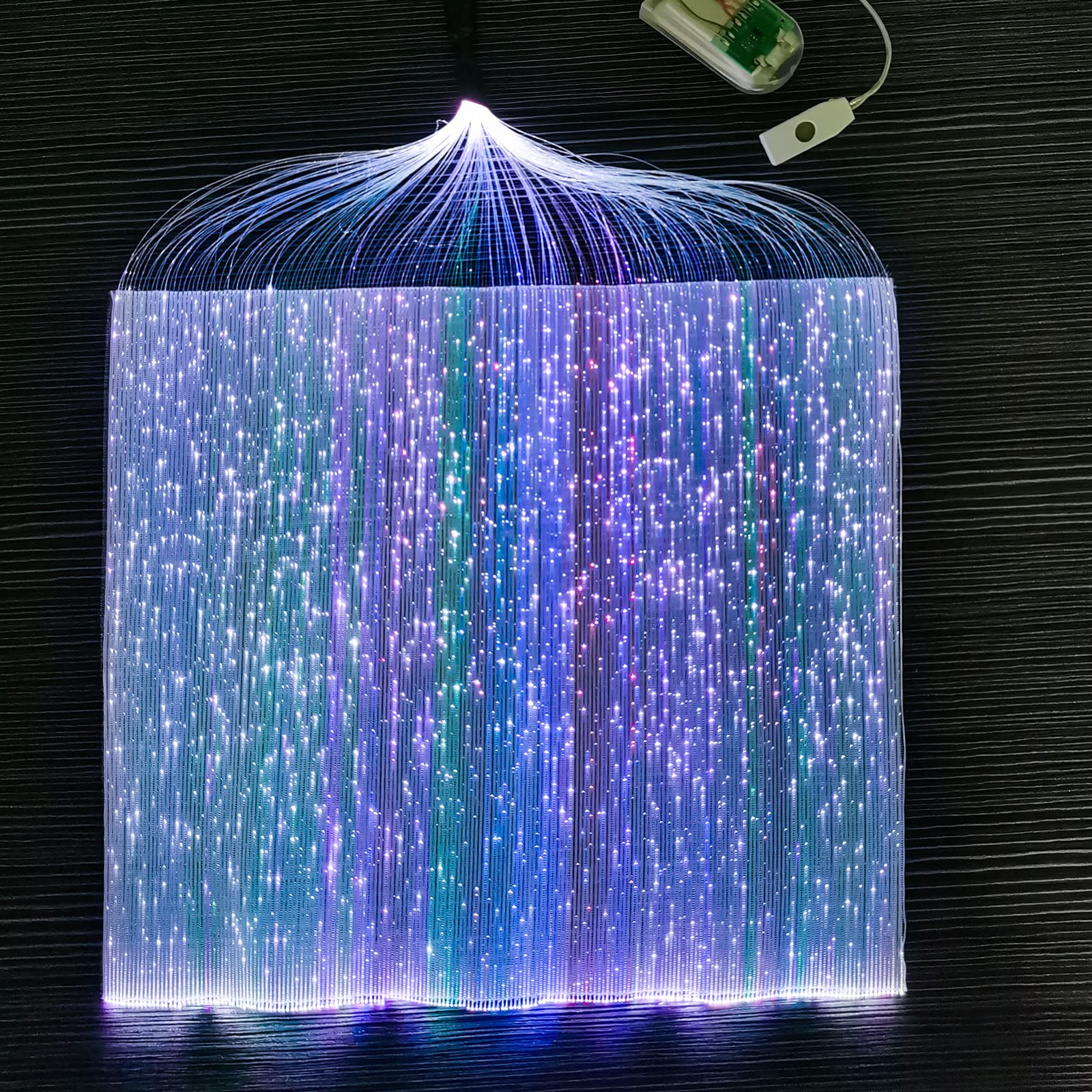 Fiber Optic Fabric,Led Accessories,Led Fiber Optic Mesh Lights For ...