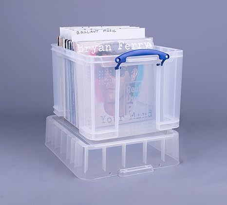 Really Useful Box - Record/LP Storage Box - 35L XXL: Amazon.co.uk ...
