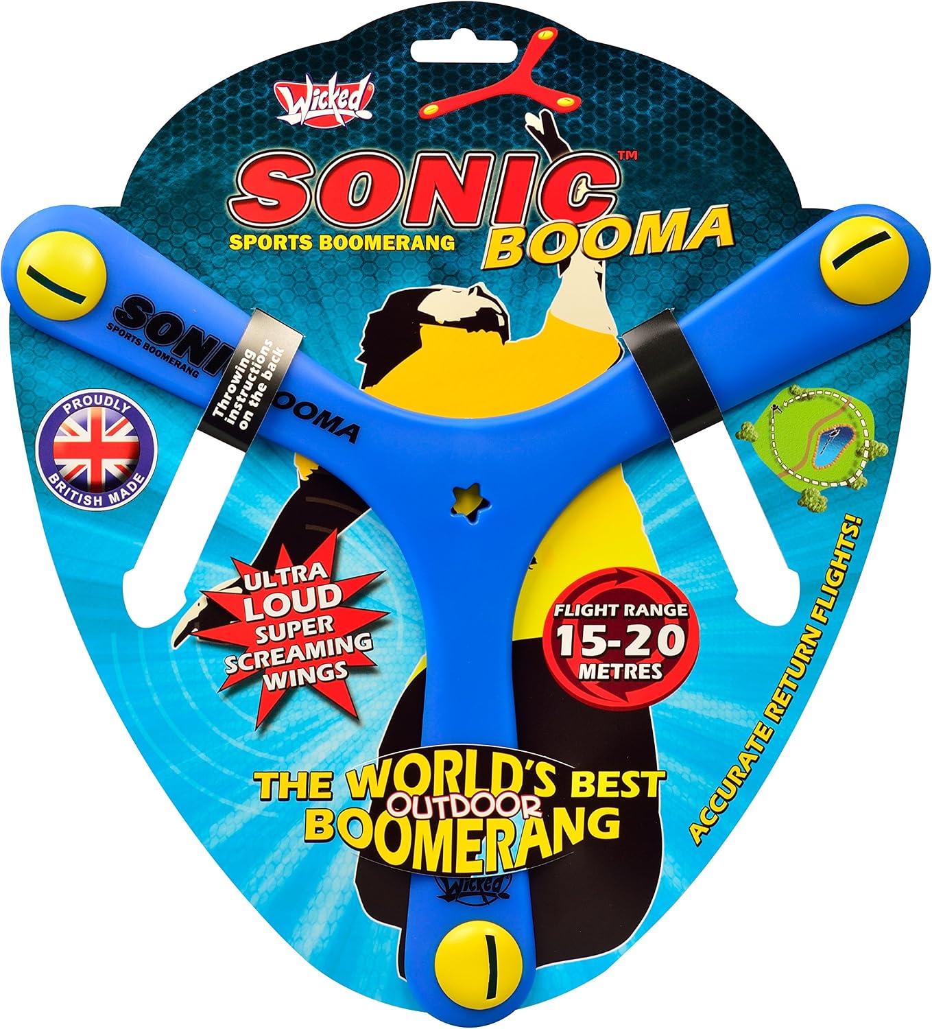 Sonic Booma Flying Sports Toy & Boomerang Flying Sport Toy – BigaMart