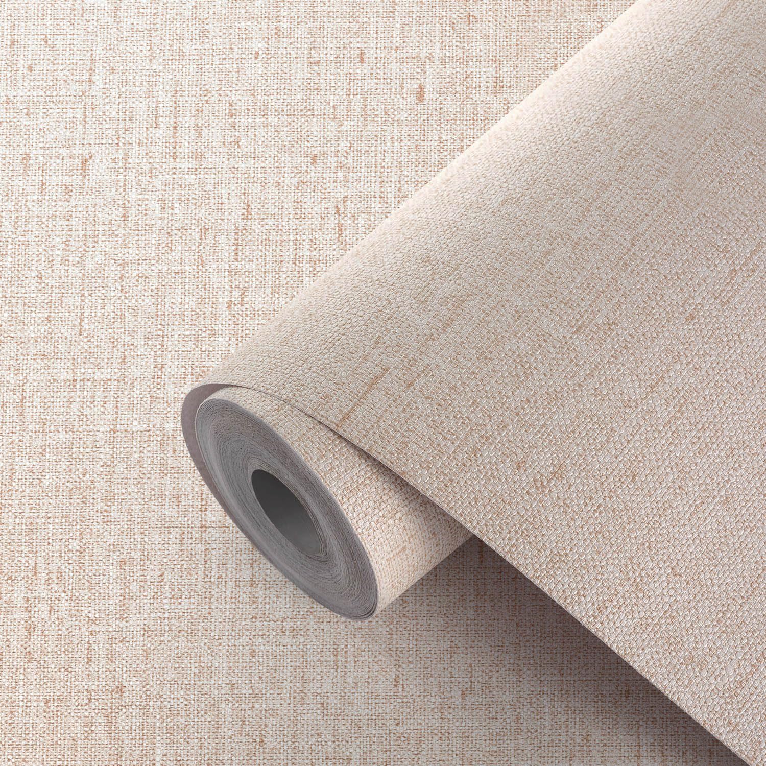 Akywall Beige Contact Paper Textured Beige Grasscloth Wallpaper Peel ...