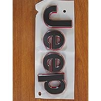Amazon.com: 2018-2019 Jeep Wrangler JL Black Nameplate NEW MOPAR OEM ...