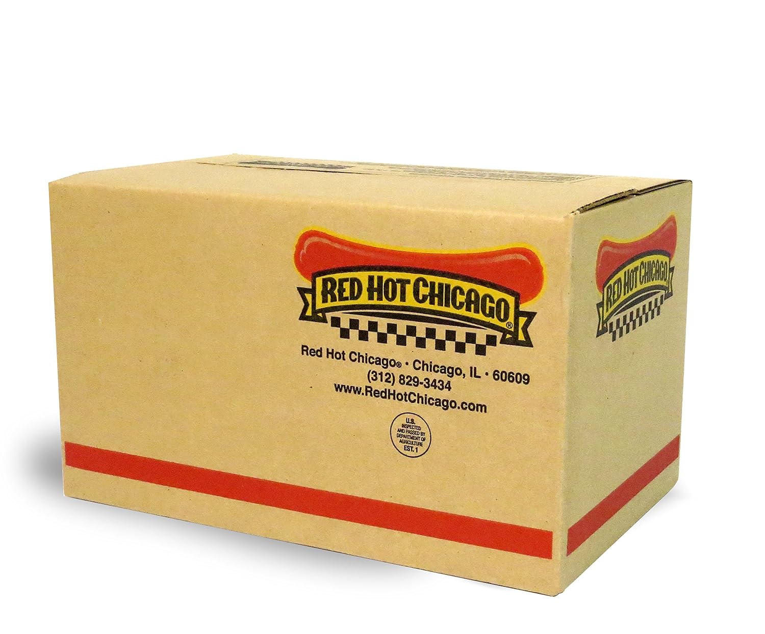 Red Hot Chicago Beef Franks 10 lbs. 8:1 (approximately 80 count ...