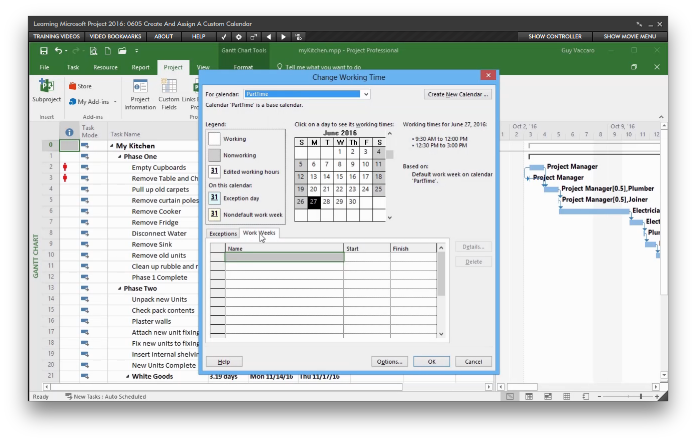 Learning Microsoft Project 2016 [Online Code] - Project Management Blog