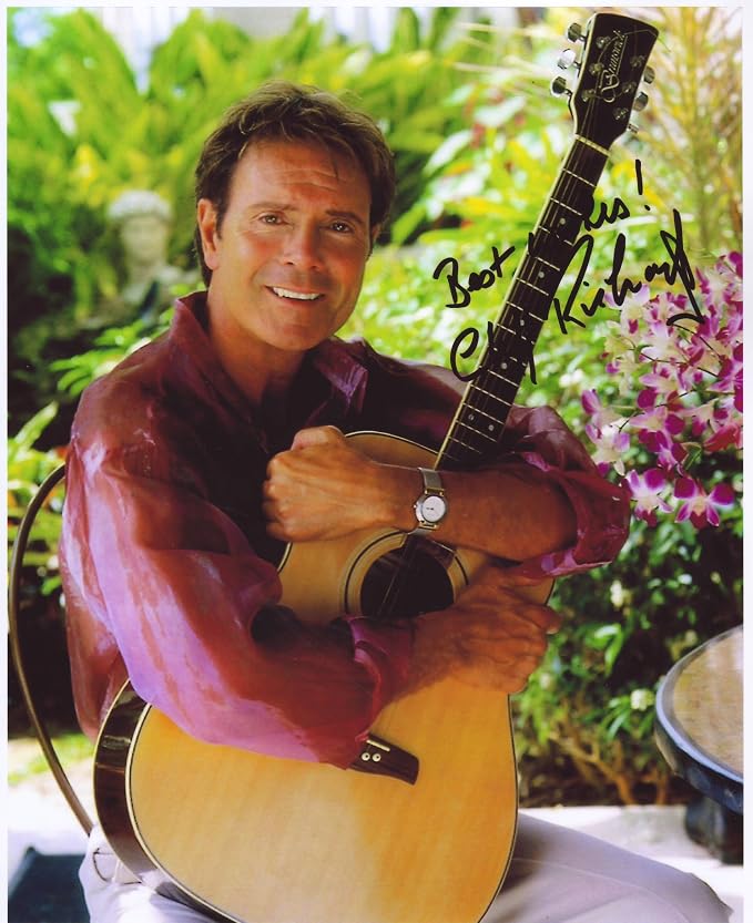 Cliff Richard Autograph Signed 8 x 10 Photo: Amazon.co.uk: Kitchen & Home