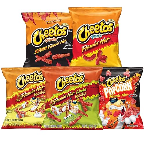 Cheetos Cheetos Hot & Spicy Variety Pack, 40 Count, 1 Ounce bags in ...