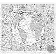 Amazon.com: SJPRINTER Giant Coloring Poster for Kids and Adults - Great ...