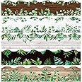 Amazon.com: Fuutreo 118 ft Greenery Border Trim Bulletin Board Border ...