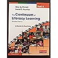 Amazon.com: The Continuum of Literacy Learning, Grades PreK-2: A Guide ...