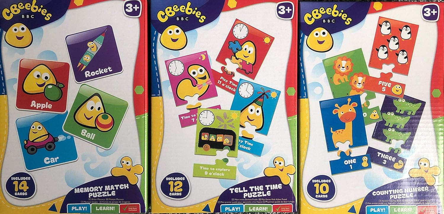 CBeebies Tell The Time Puzzle – BigaMart