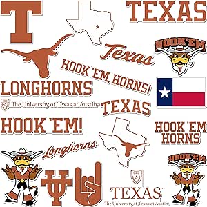 Amazon.com: University of Texas Sticker Vinyl Decal Laptop Water Bottle ...