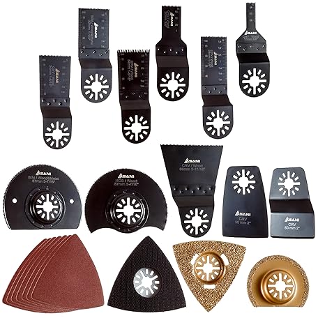 Mua Asani 24-Piece Oscillating Multi-Tool Saw Blades and Accessories ...