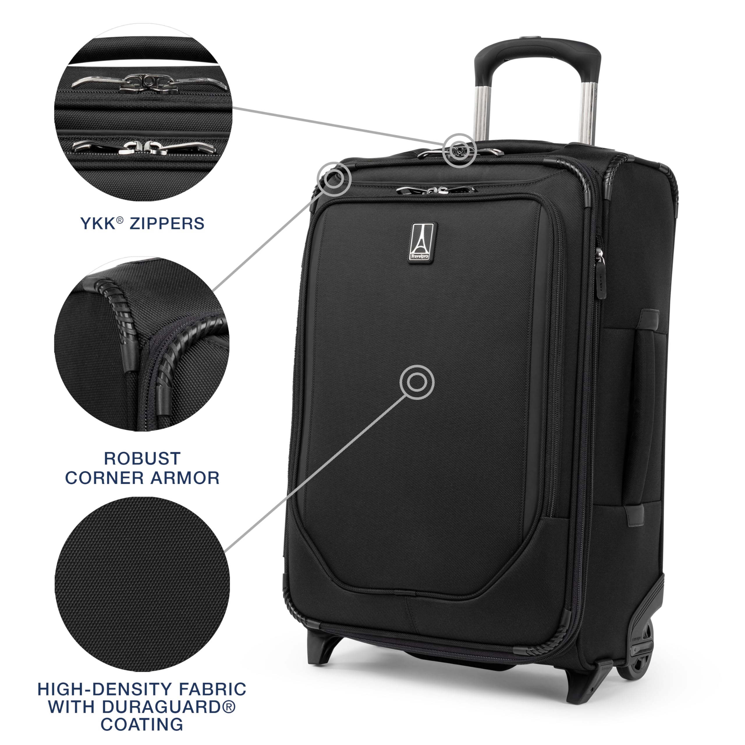 Mua Travelpro Crew Classic Lightweight Softside Expandable Carry on ...