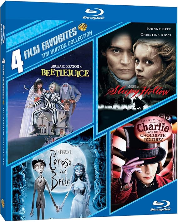 4 Film Favorites: Tim Burton Collection Blu-ray Import: Amazon.ca: DVD