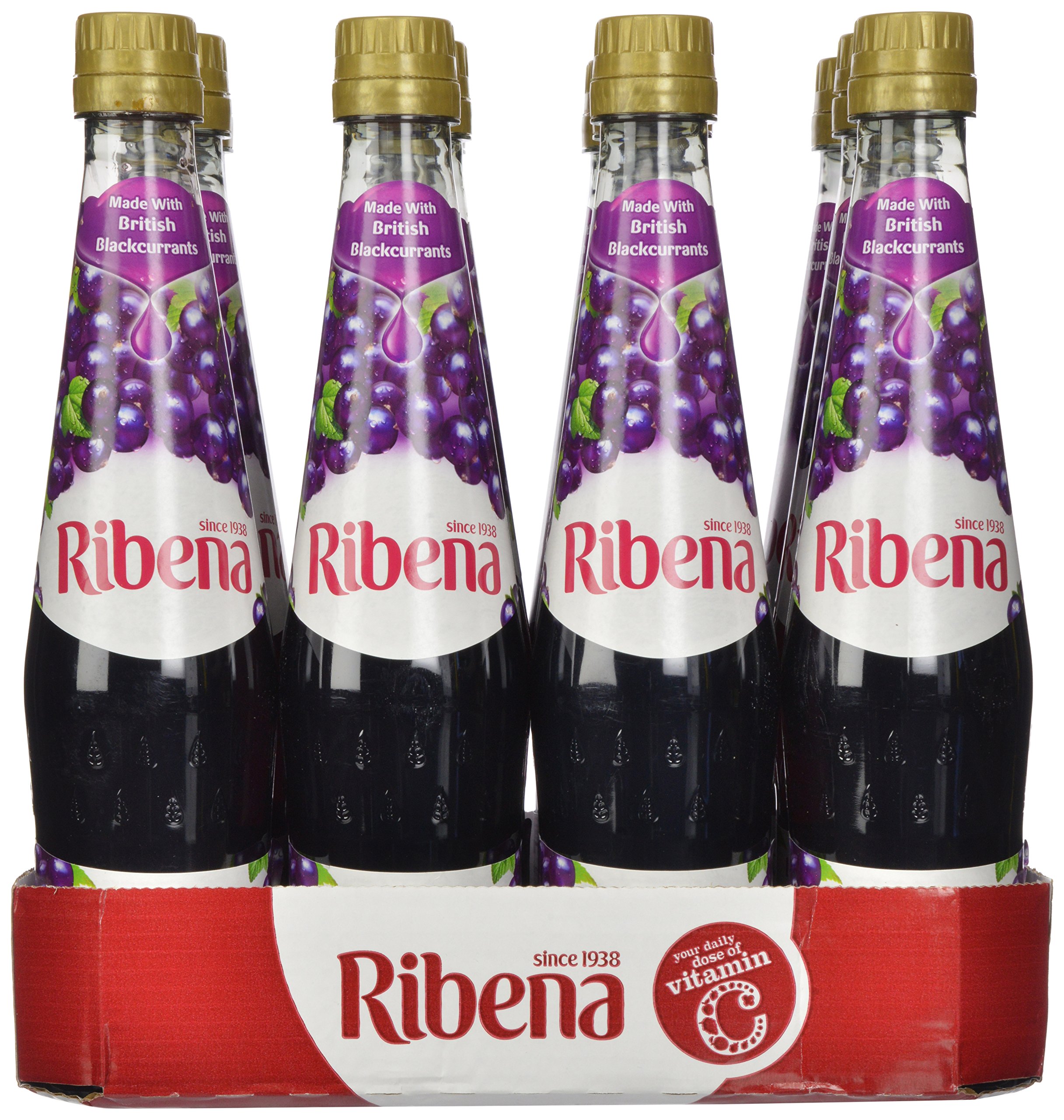 Buy Ribena Original Blackcurrant Drink, 600 ml Bottle (Pack of 12 ...