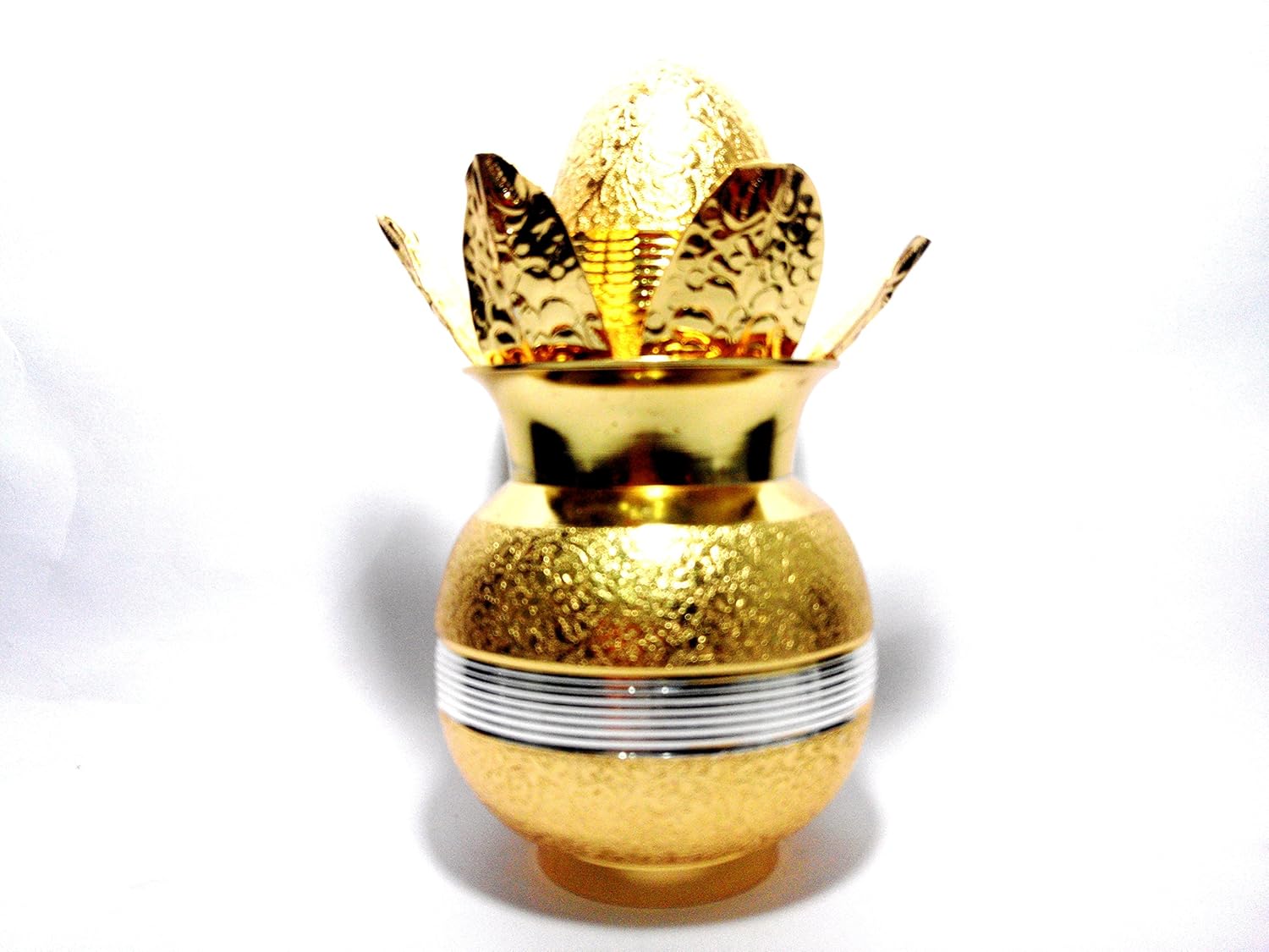 Buy Giftshopify 3 Piece Gold Plated Kalash Set Online at Low Prices in ...