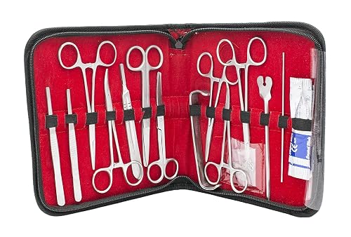 22 PCS ADVANCED ANATOMY & BIOLOGY MEDICAL STUDENTS DISSECTION KIT WITH ...