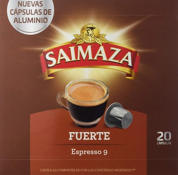 Saimaza Café Fuerte - 20 Cápsulas: Amazon.es: Amazon Pantry