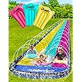 Amazon.com: JAMBO XL 20Ft Premium Slip Splash and Slide with 3 ...