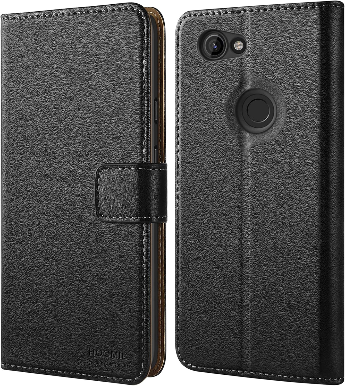 HOOMIL Compatible with Google Pixel 3a Case, Premium PU Leather Flip ...