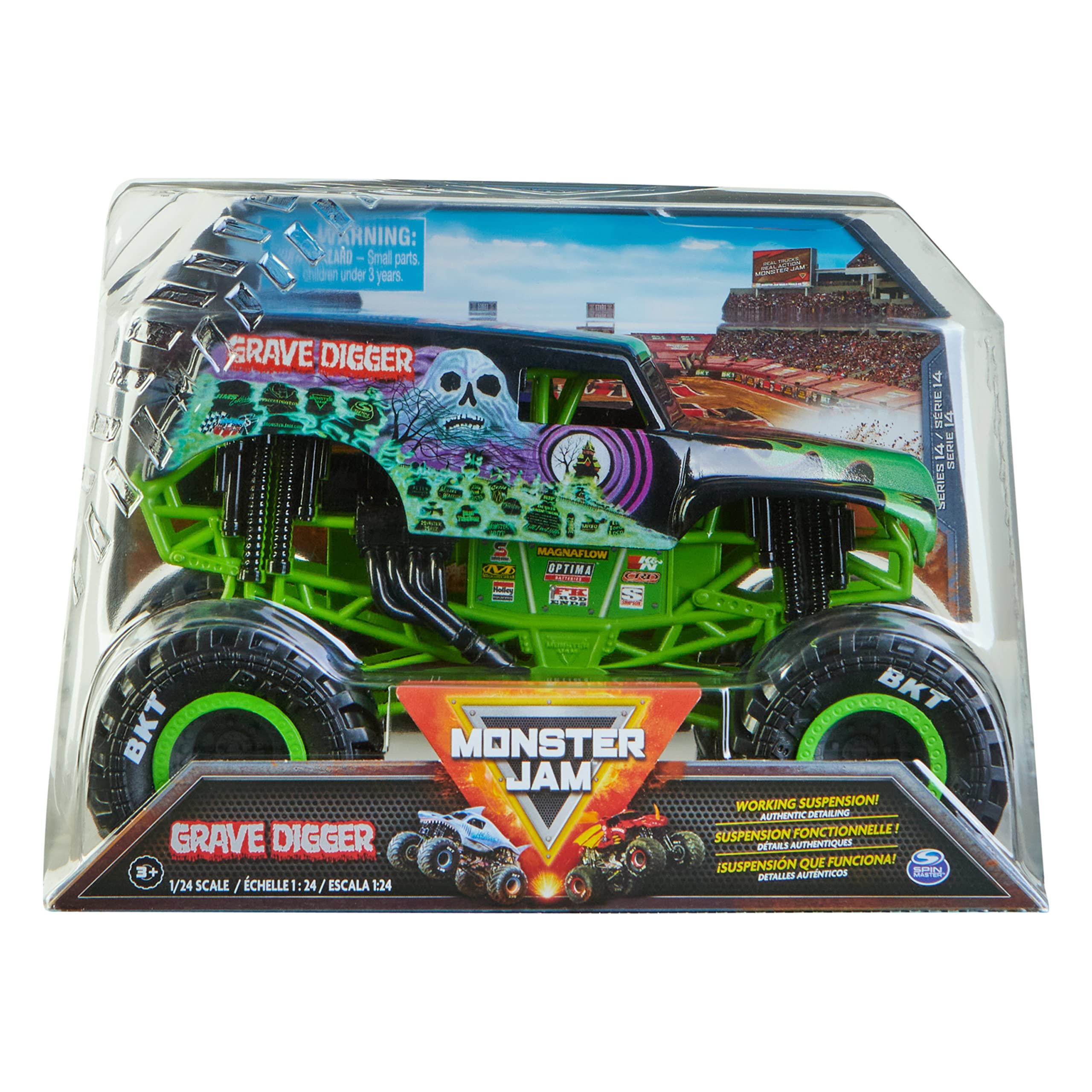 Mua Monster Jam, Official Grave Digger (Green/Black) Monster Truck ...