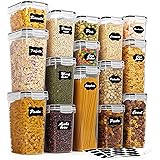 Amazon.com: Vtopmart Airtight Food Storage Containers 10Pcs Set, Flour ...